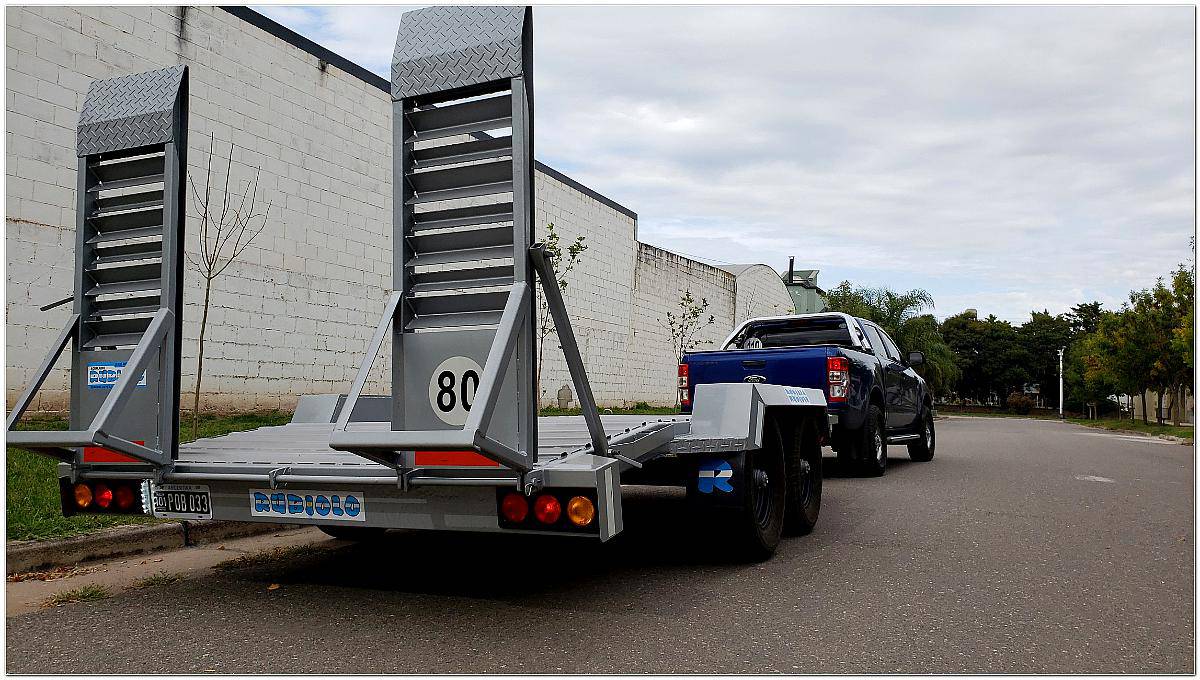 Acoplado Trailer para Transporte de Maquinas 4 TN. de 5 Mts. - Agroads