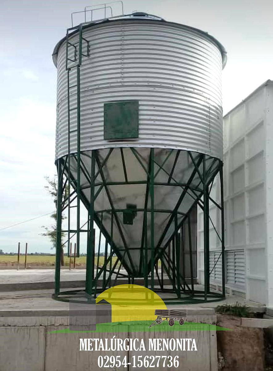 Silos Cono 45° y 60° para Fertilizante o Alimento Balanceado - Agroads