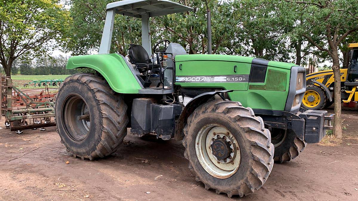 Tractor - Agco Allis 6.150 - año 2007 - Plataformado - Agroads