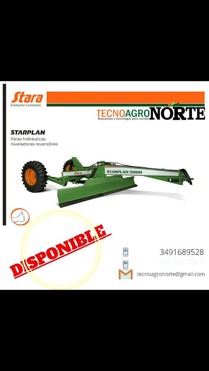 Starplan 5000 y 3000 Stara Palas Niveladoras - Año: 2021 - Agroads