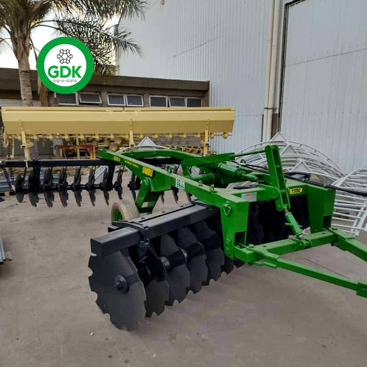 Rastra de Discos de Tiro Excéntrico ROE 1500 16 Discos - Agroads