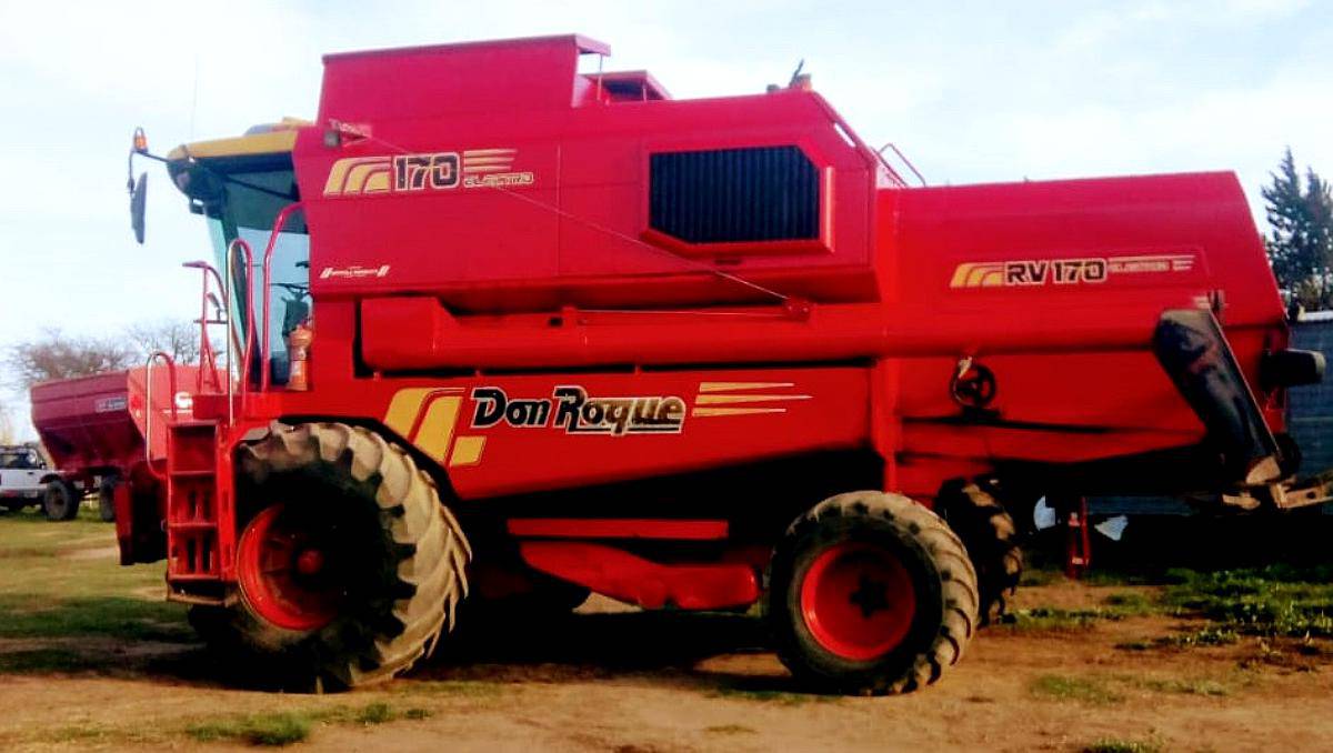 Cosechadora Don Roque 170 Electro - 35 Pies Doble Bocha - Agroads