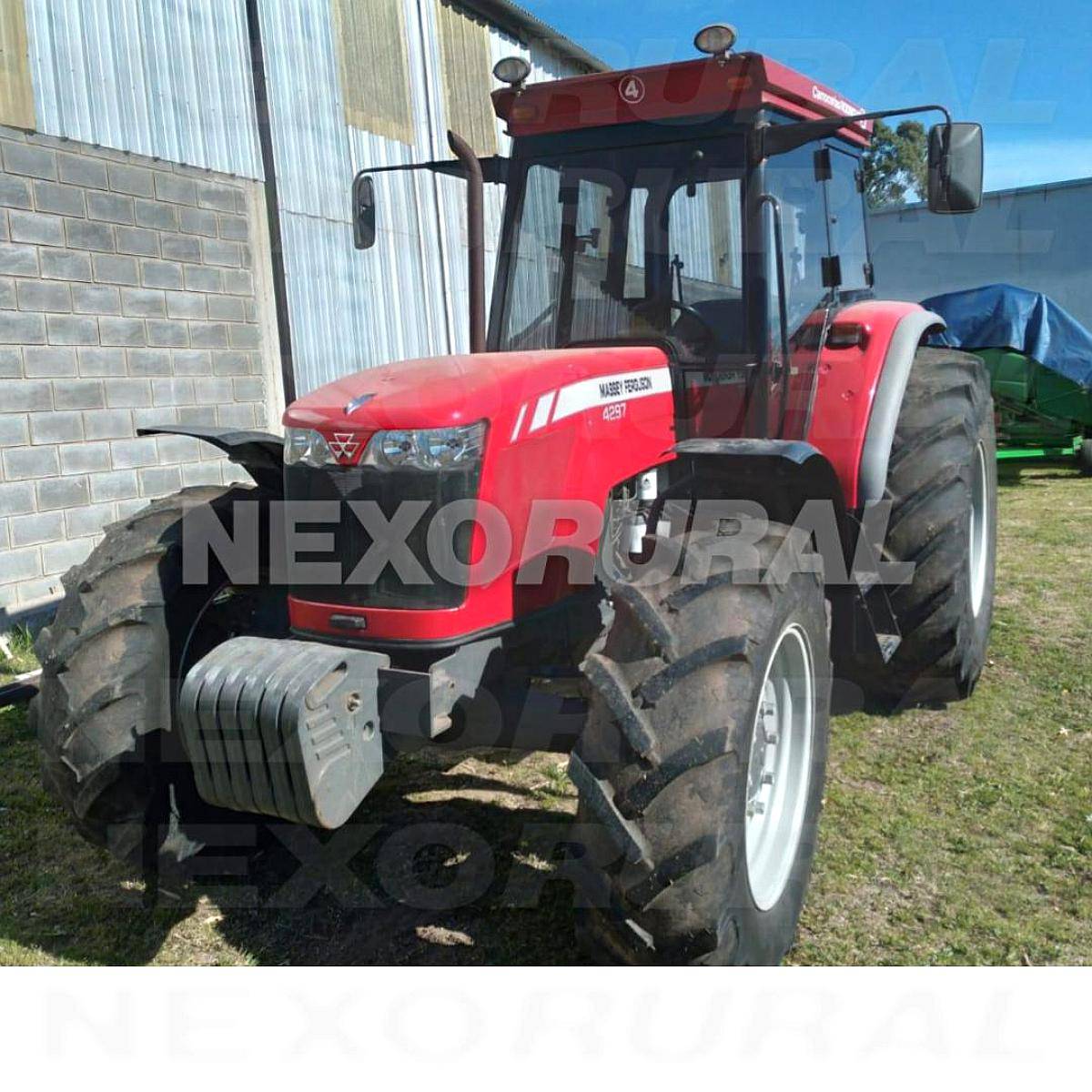 Massey Ferguson 4297 2019, 120 HP, Cabina Nacional, DT - Agroads