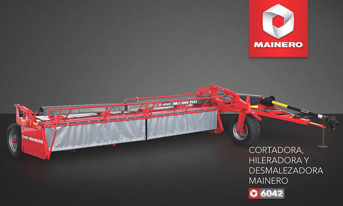 Cortadora Hileradora Desmalezadora Mainero 6042 de 4,20 Mts - Agroads