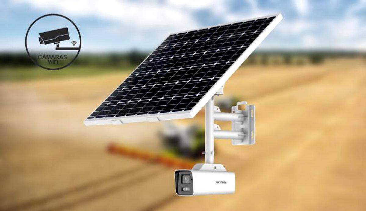 Camara Solar para Campo Hikvision - Agroads