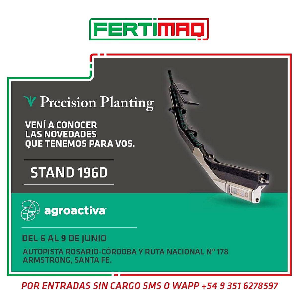 Precision Planting Smart Firmer (afir. Semilla Inteligente) - Agroads