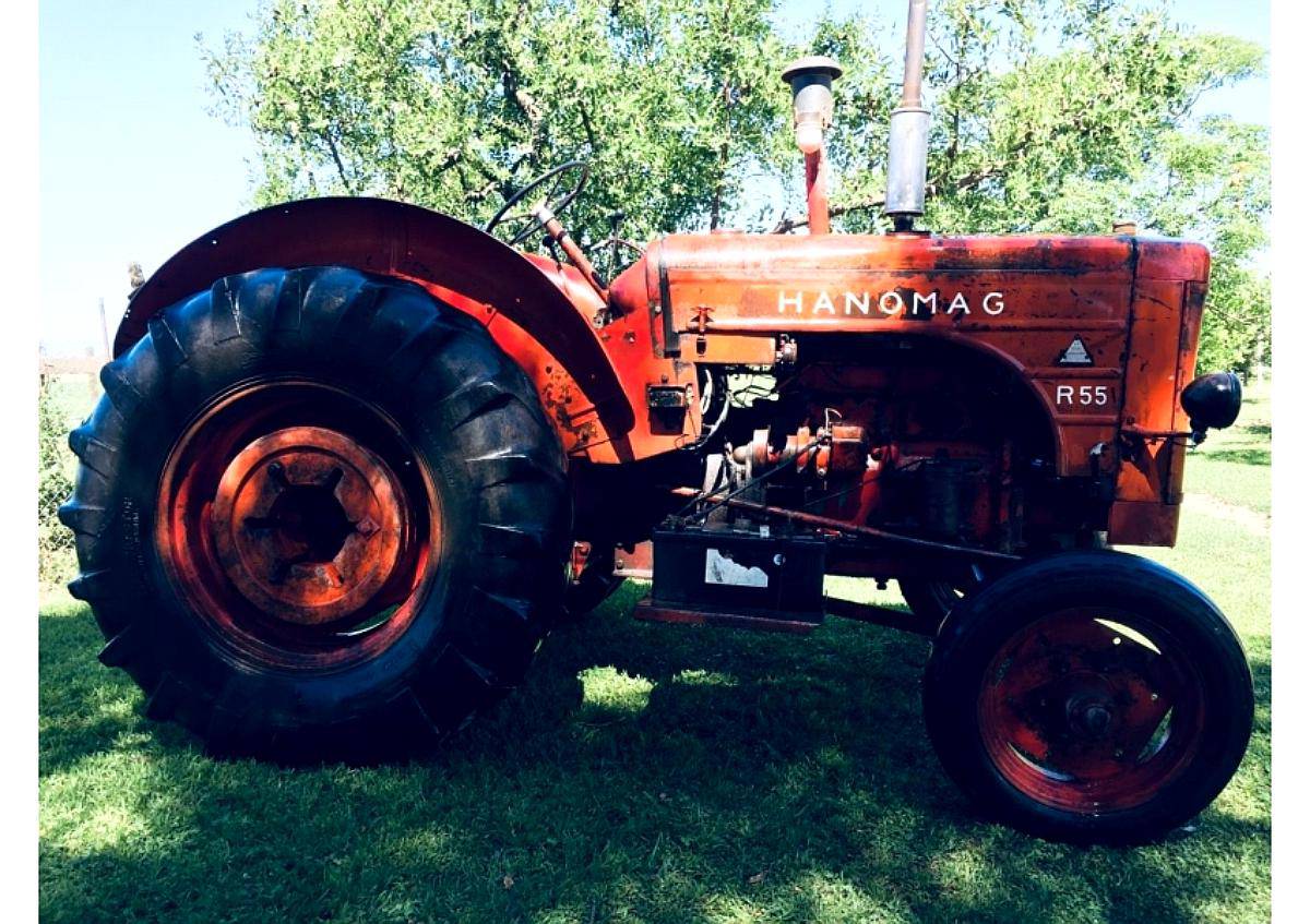Tractor Hanomag R55 - GRM - Año: 1989 - Agroads