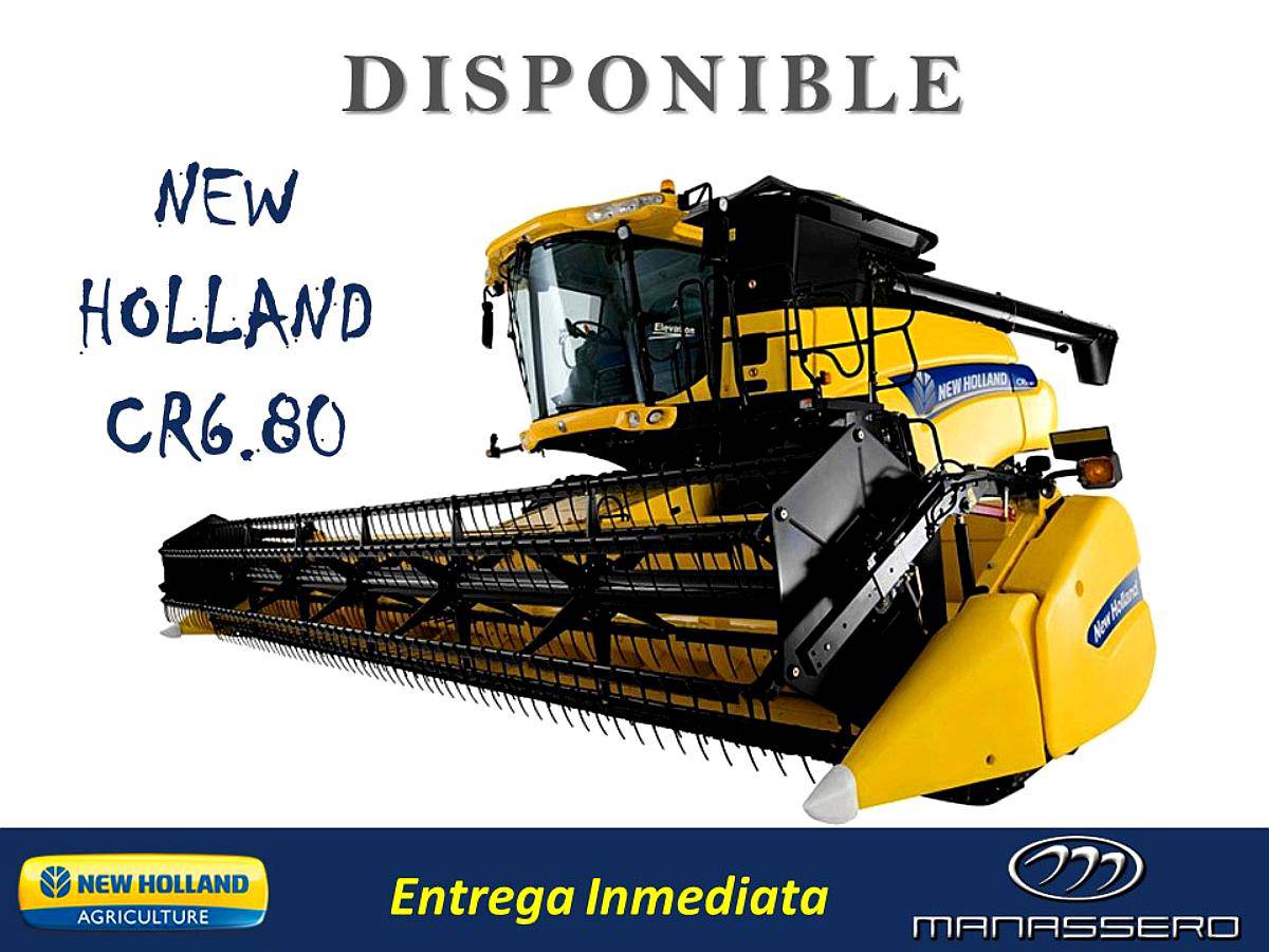 Cosechadora New Holland CR 6.80 - Año: 2022 - Agroads