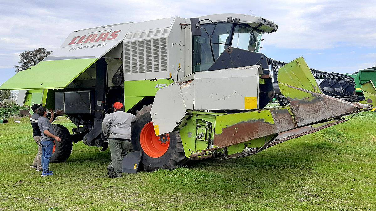 Cosechadora Claas Mega 350 - Año: 2006 - u$s 50.000 - Agroads