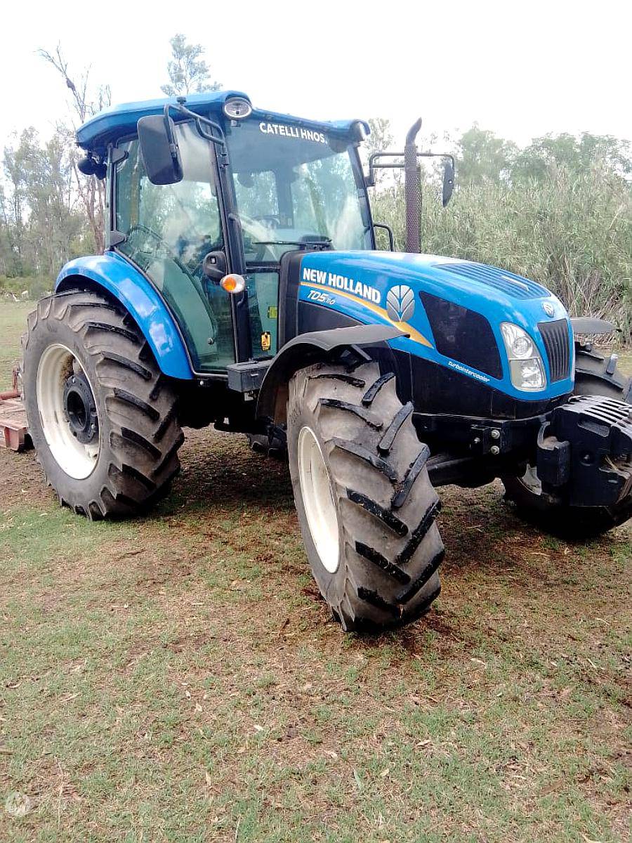 Tractor New Holland TD5 110 A, año 2017, Motor FPT 2.100 HS, - Agroads
