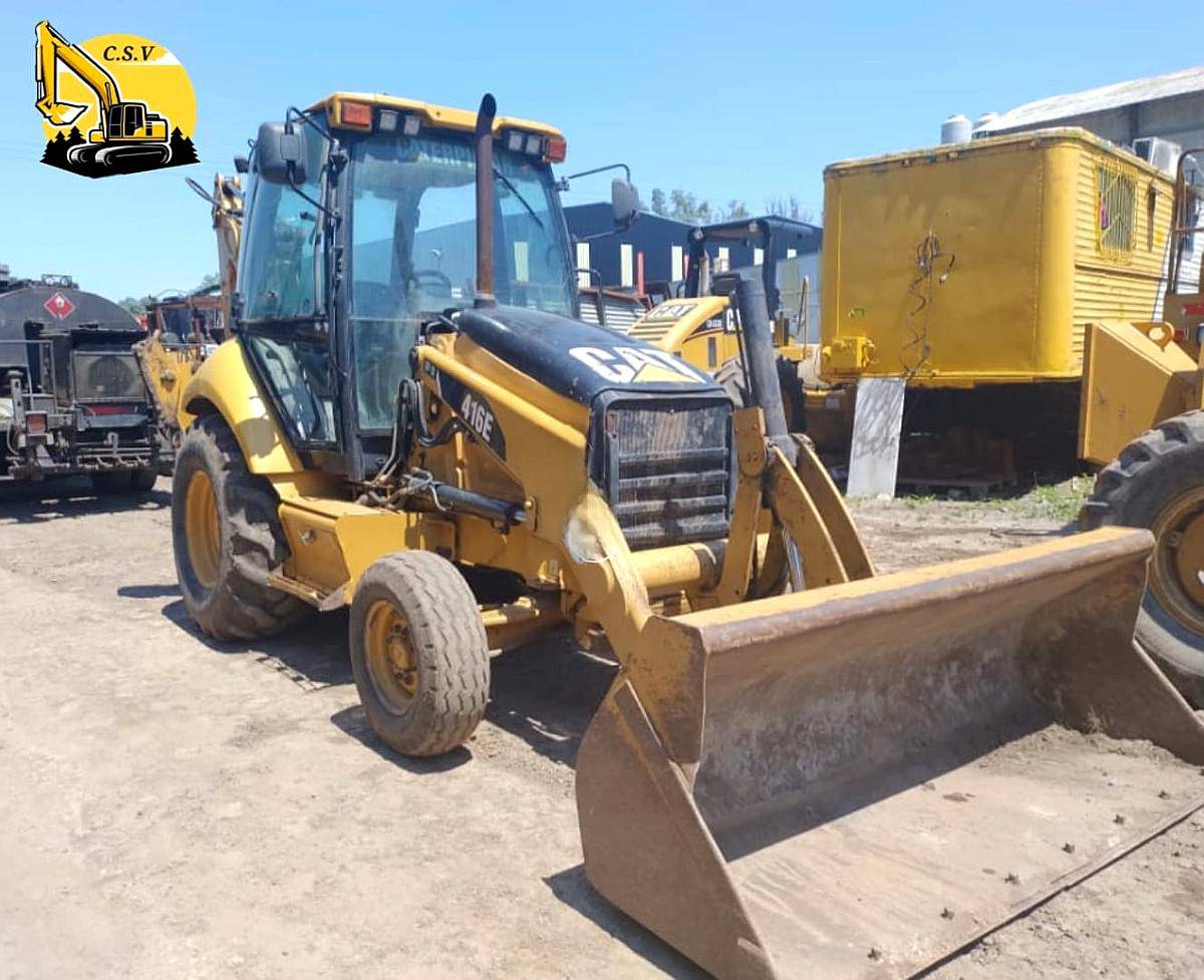 Pala y Retro Caterpillar 416e - Año: 2007 - u$s 62.000 - Agroads