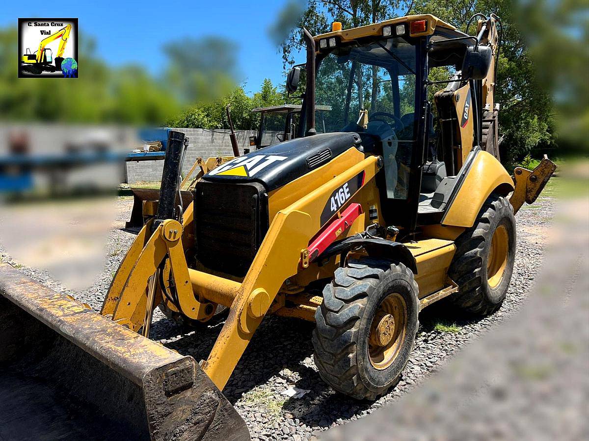 Retropala Caterpillar 416 e - Año: 2010 - u$s 79.000 - Agroads