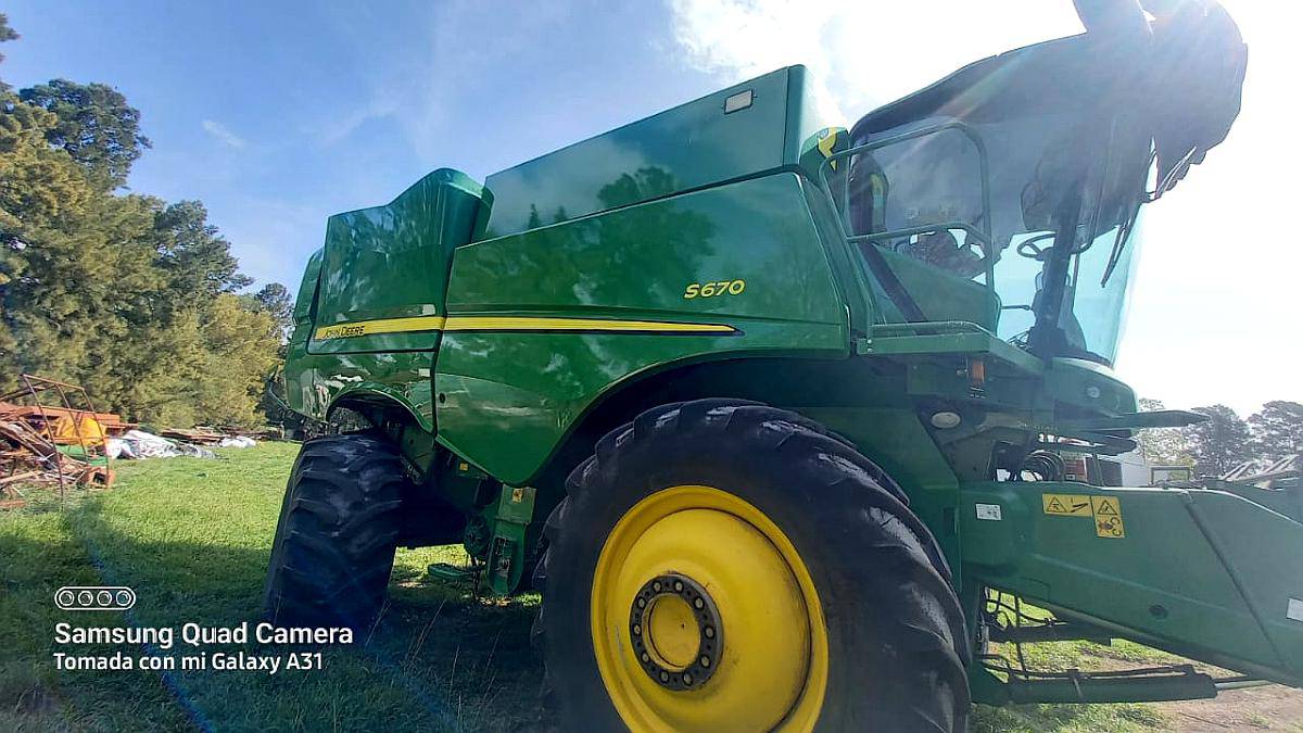 John Deere S 670, Deaper 40 Pies, Piloto y Mapeo - Agroads