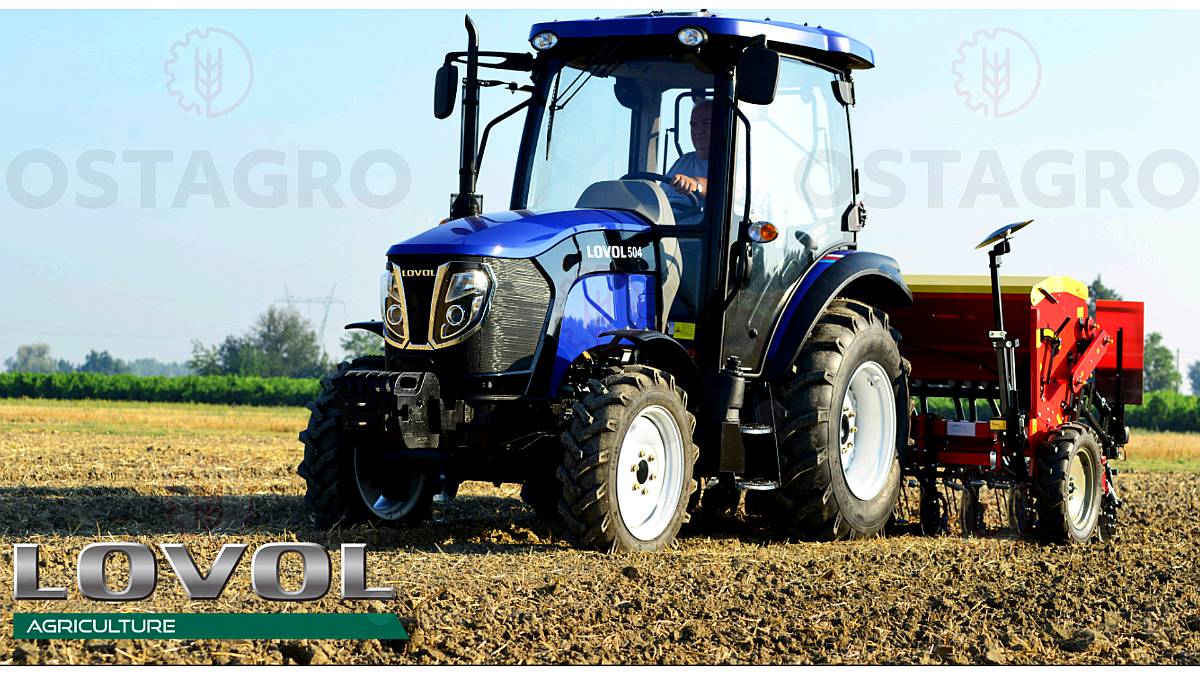 Tractor Lovol 4X4 50hp TB504 U$D26.800 - Año: 2024 - Agroads