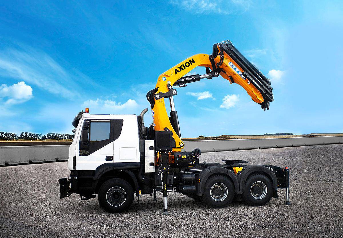 Hidrogrúa Axion E395 Grúa Articulada - Año: 2019 - Agroads