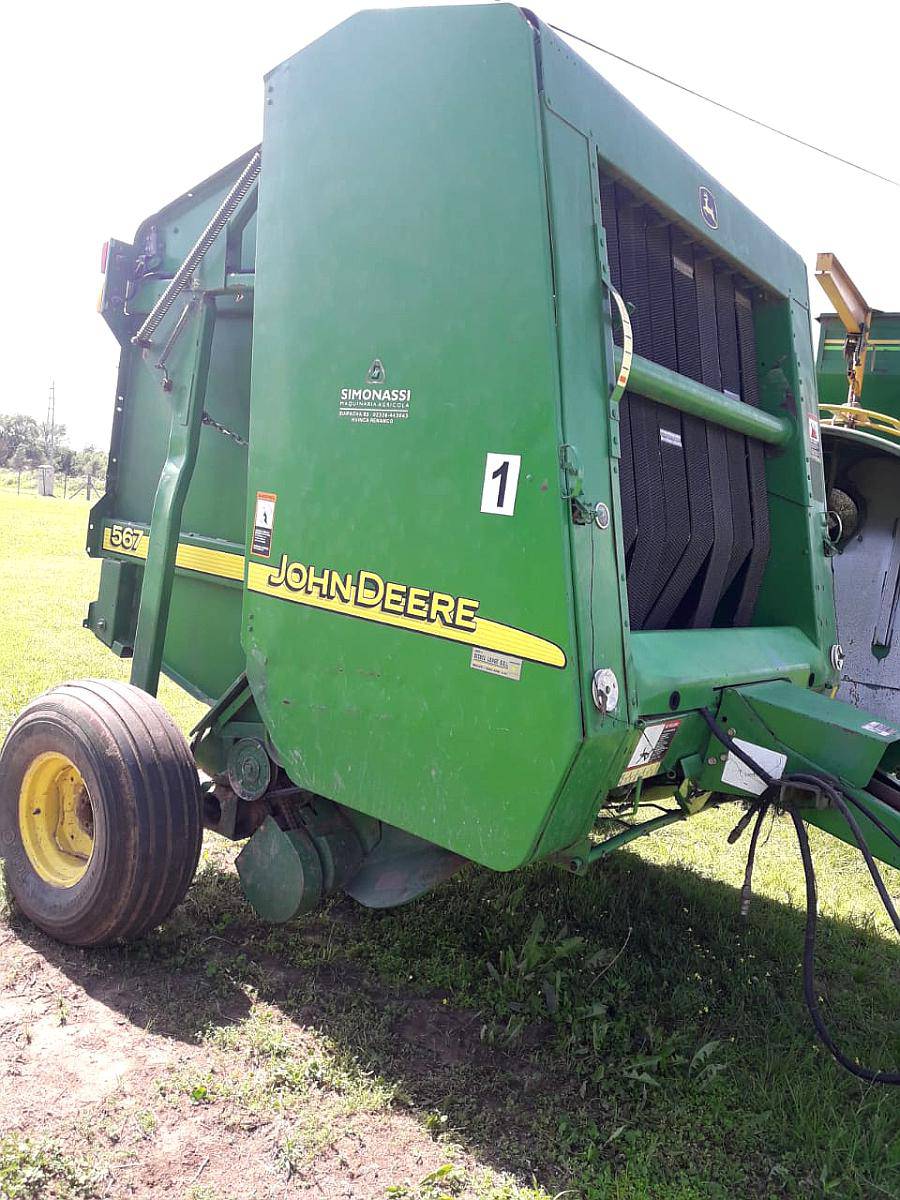 Ref. 01 - Enrolladora Rotoenfardadora John Deere Modelo 567 - Agroads