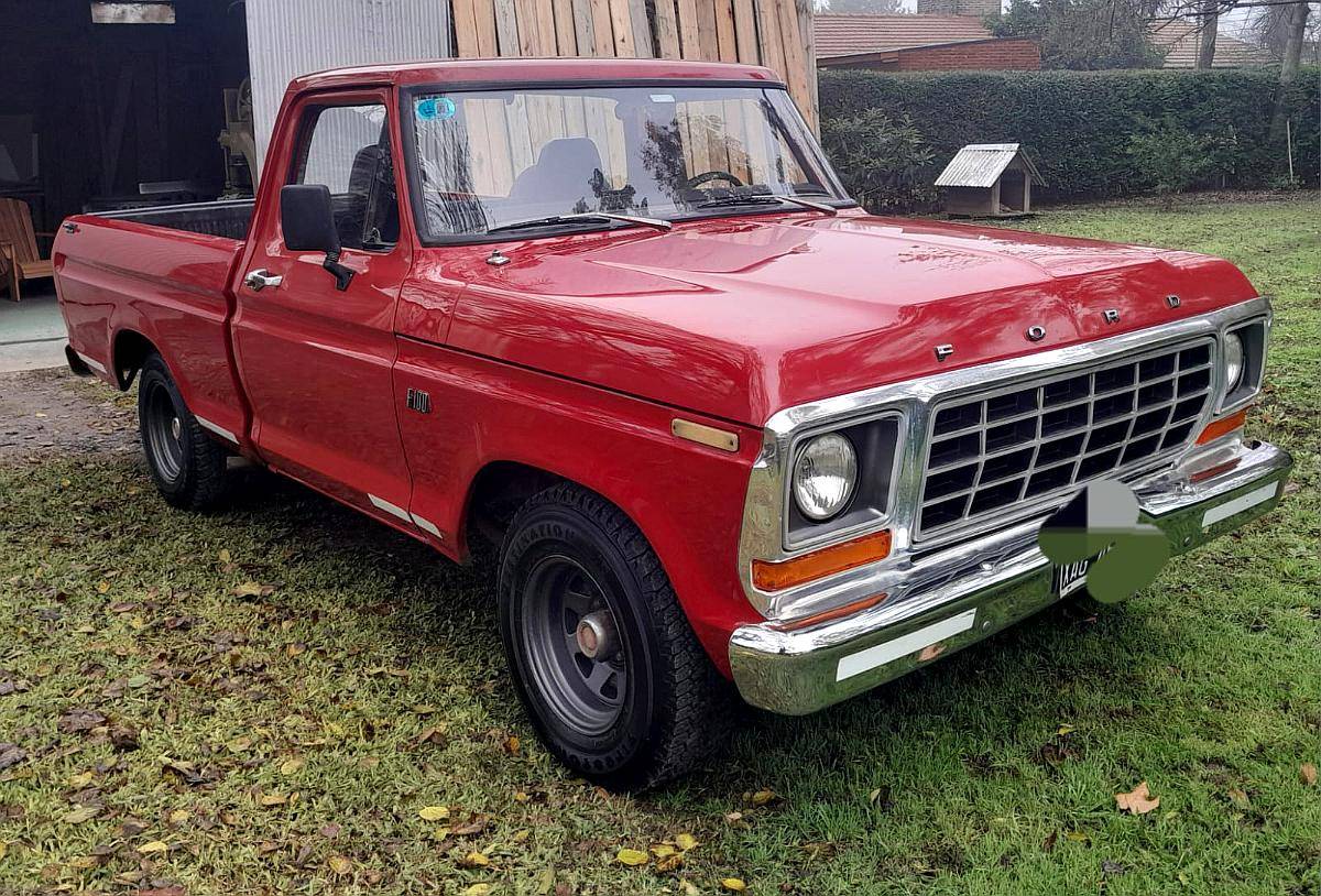 Ford F100 Mod 81. Nafta Gnc. Titular - Año: 1981 - Agroads