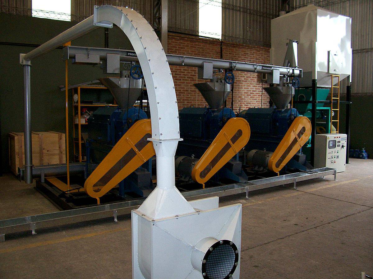 Línea de Extrusado y Prensado 24 Tn/dia (expeller de Soja) - Agroads