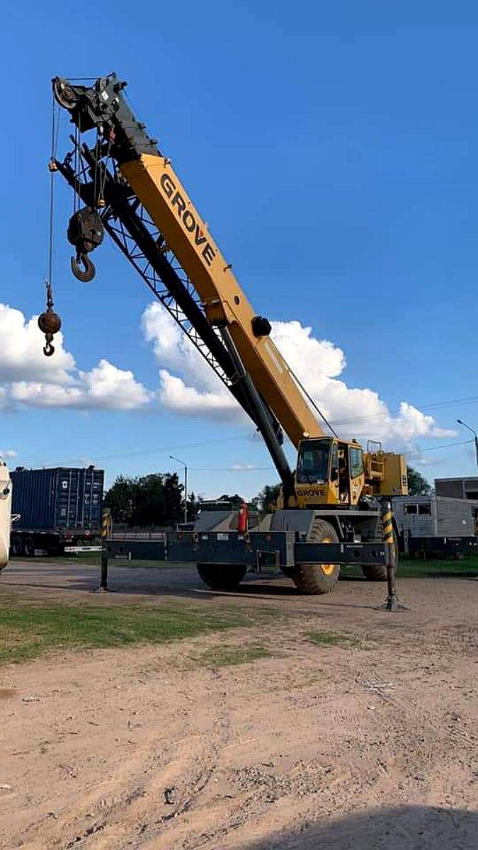 Grúa Grove RT650 e de 50 Toneladas. - Año: 2010 - Agroads