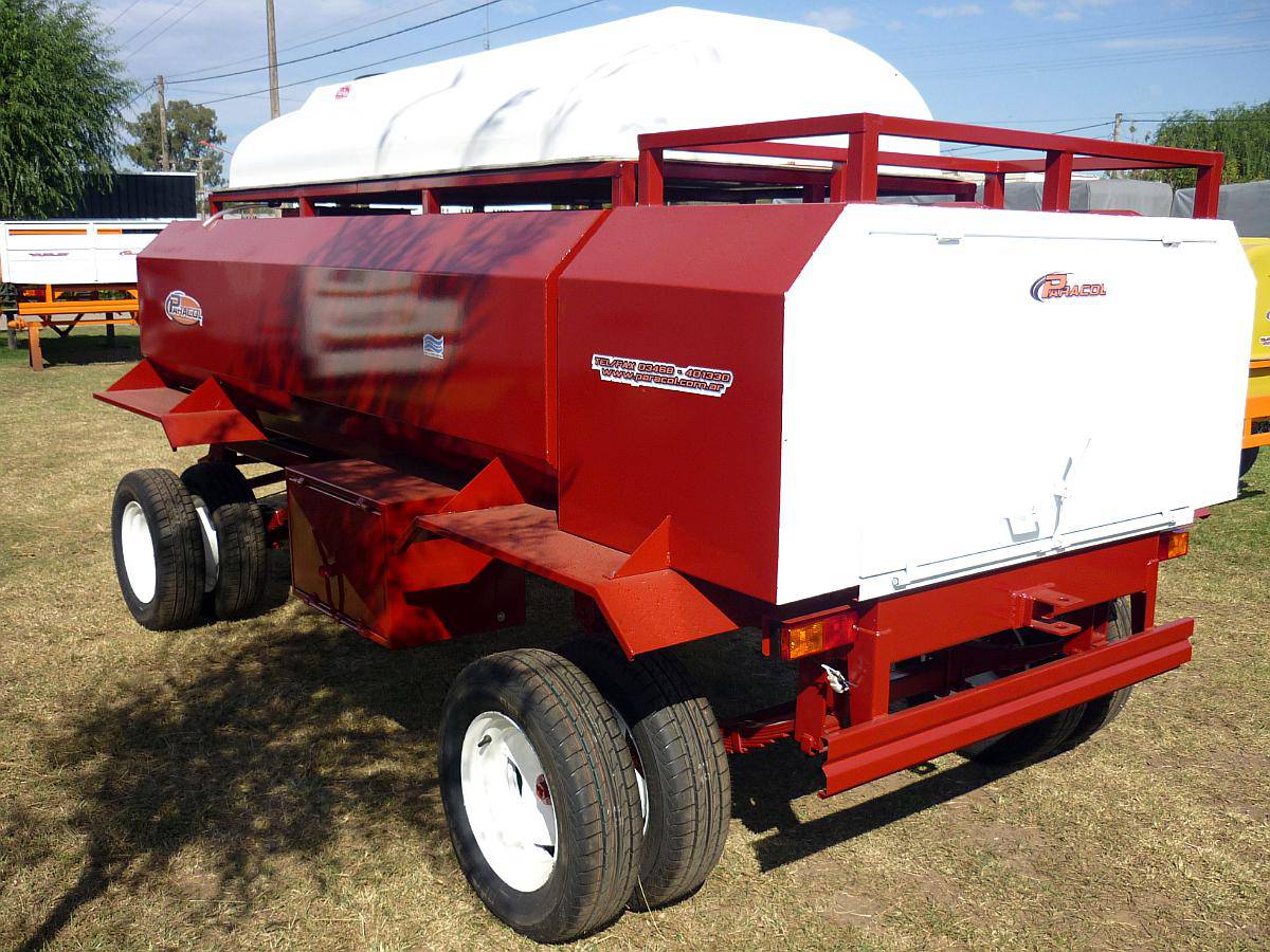 Acoplado Tanque Cisterna 3000 Combinado Trailer Cheques - Agroads
