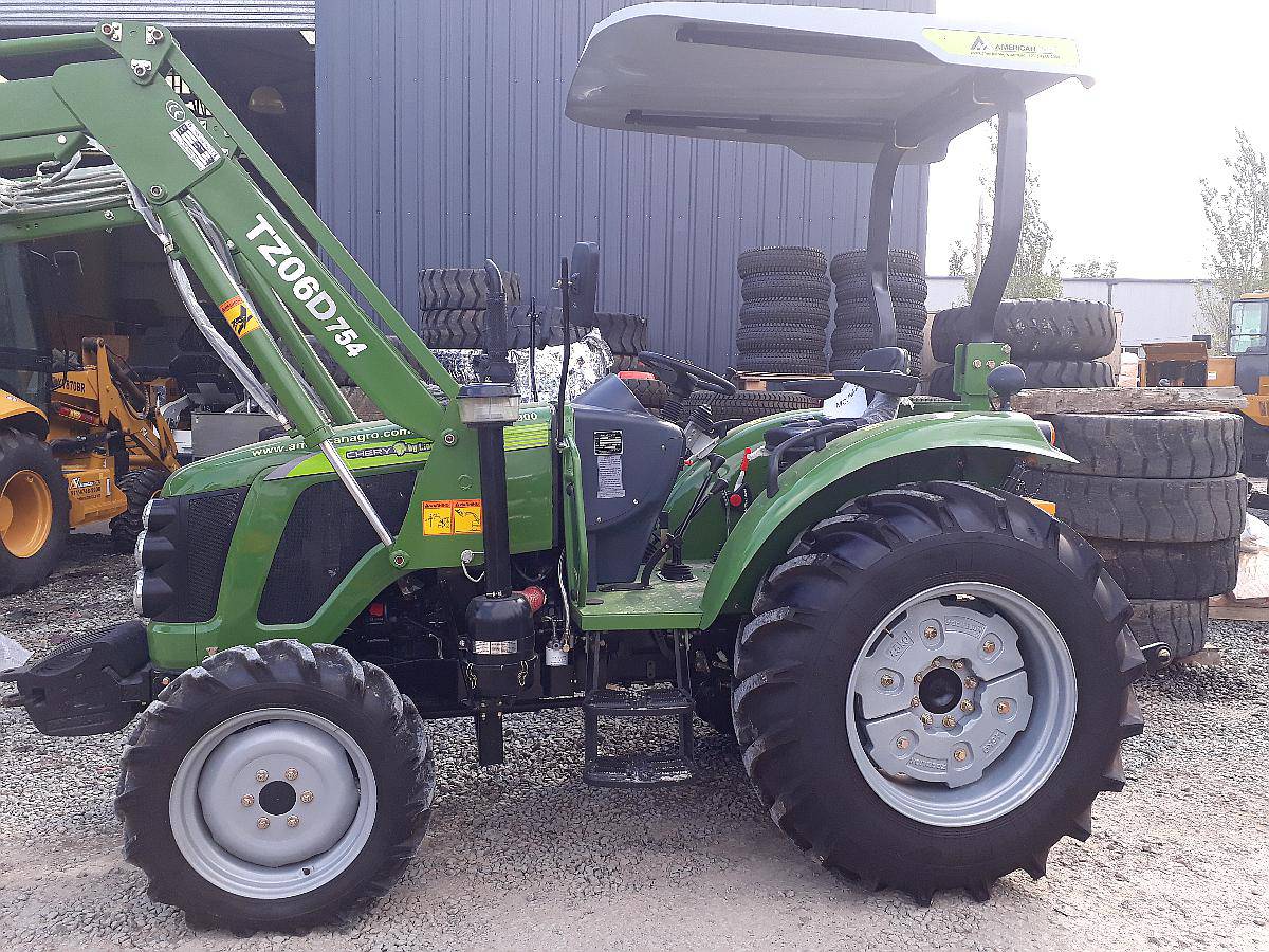Tractor Chery 4X4 75 HP con Pala, Tipo Massey Ferguson - Agroads
