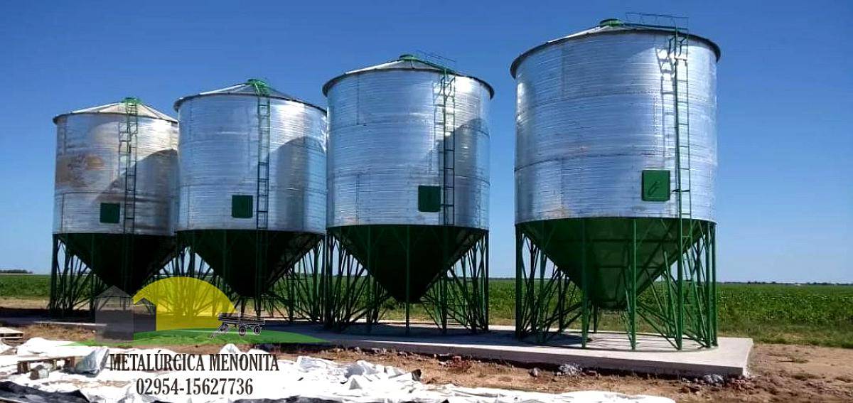 Silos Cono 45° y 60° para Fertilizante o Alimento Balanceado - Agroads