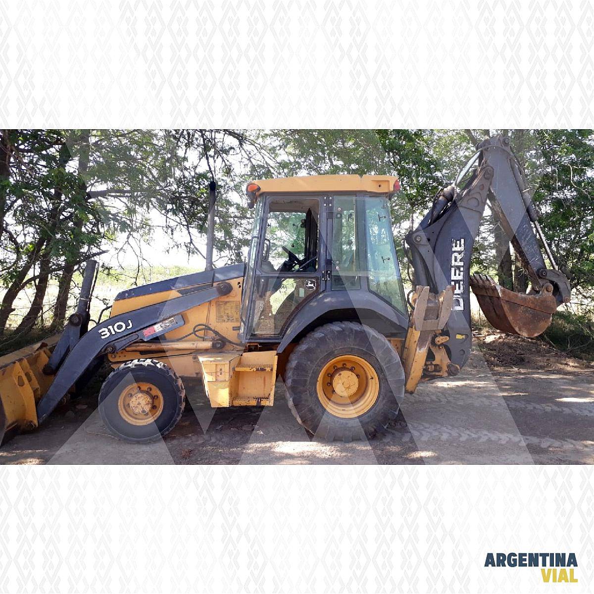 Pala y Retro John Deere 310j (id711) - Año: 2007 - Agroads