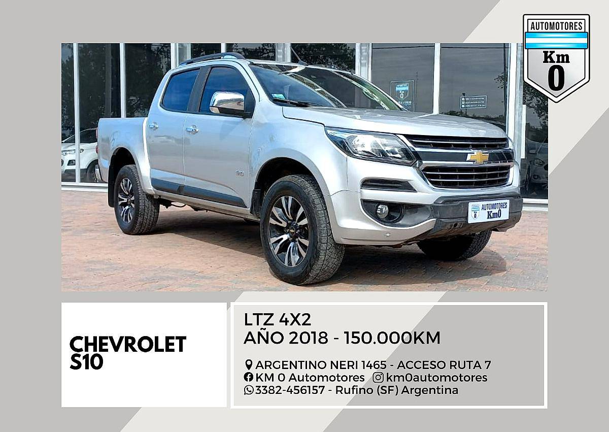 Chevrolet S10 4X2 2018 - Año: 2018 - u$s 19.600 - Agroads