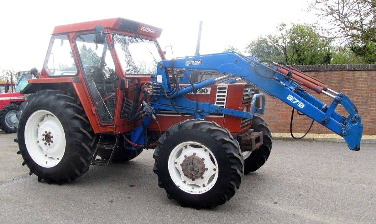 Fiat 100-90 4x4, 1996, 100hp, Youtube, With Tanco Loader GRO - Agroads ...