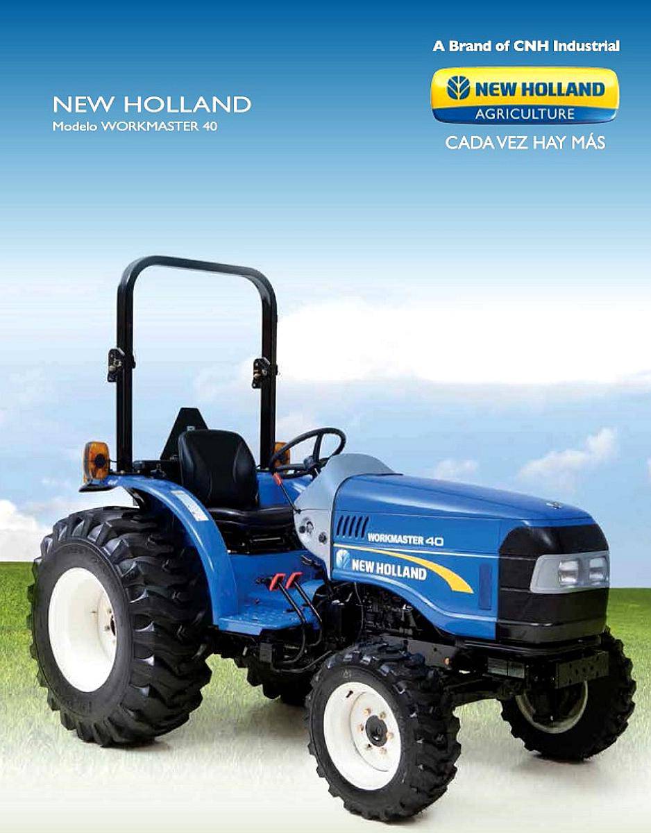 Tractor New Holland Workmaster 40 - Año: 2019 - Agroads