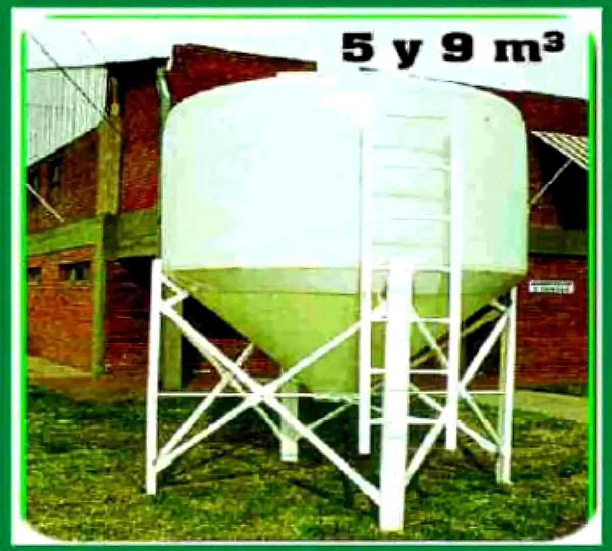 Silo Aéreo Plástico Moldplast - u$s 1.395 - Agroads