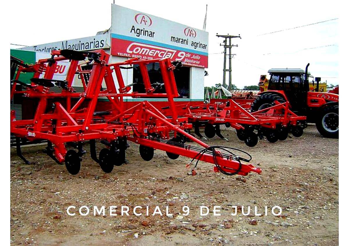 Subsolador Paratil Dolbi de 12 Timones con Rolo - Nuevo - Agroads