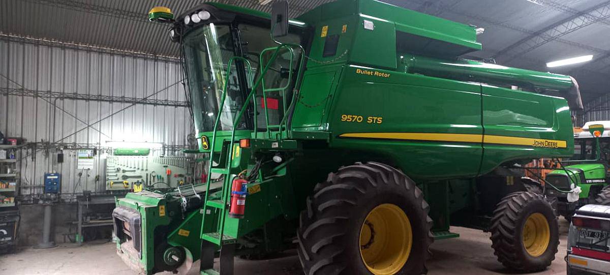 Cosechadora JD 9570ss25f, 2wd, Patón, 25 Pies. Piloto - Agroads