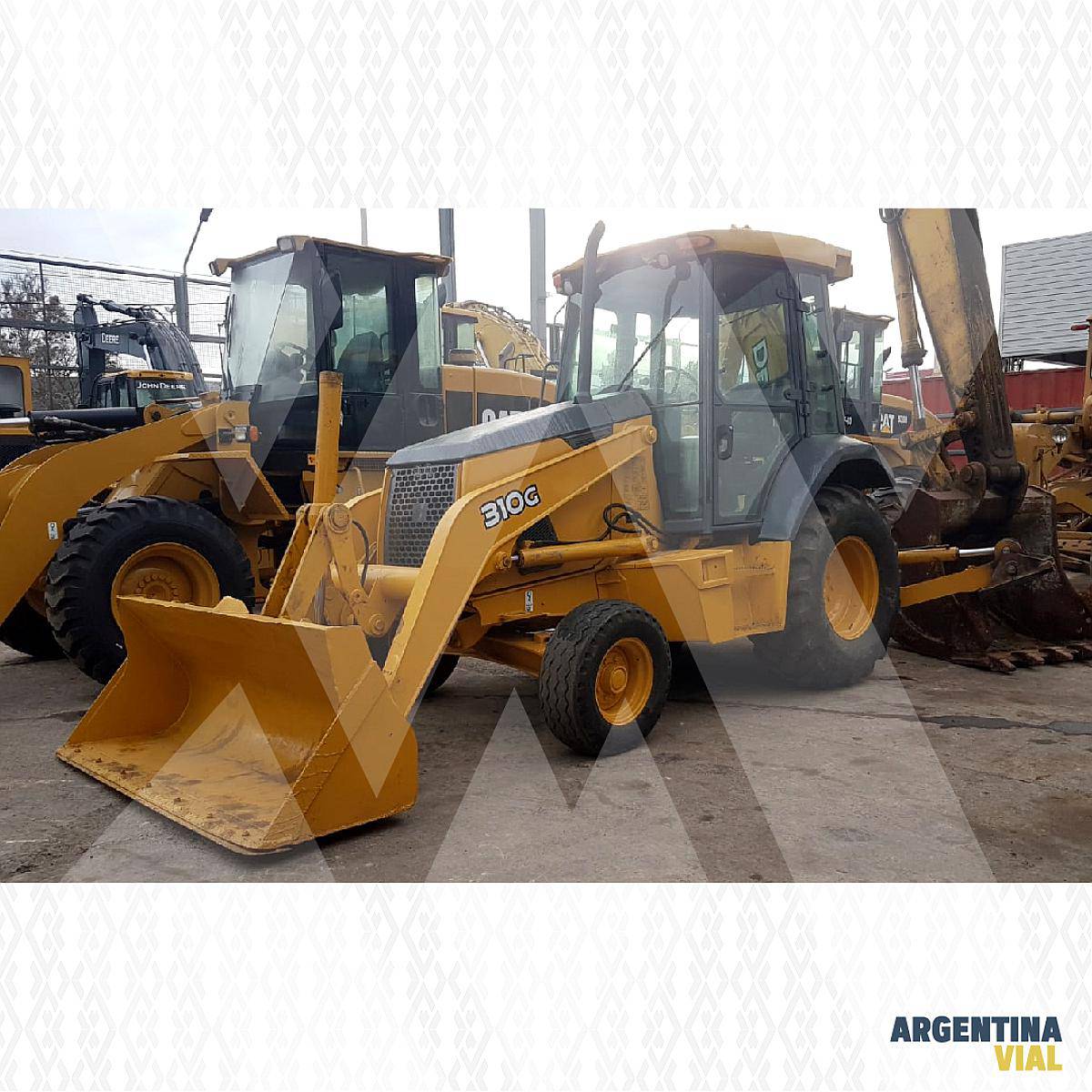 Pala y Retro John Deere 310g (id735) - Año: 2006 - Agroads