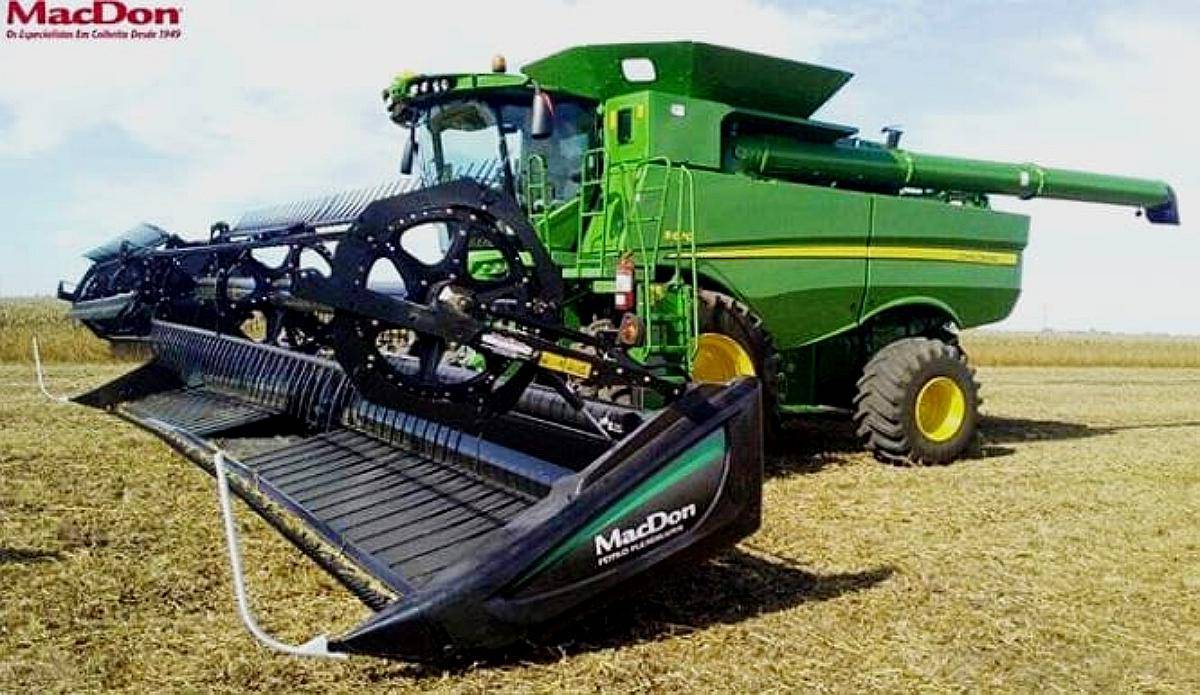 Draper Macdon 35 40 y 45 PIE - Año: 2018 - Agroads