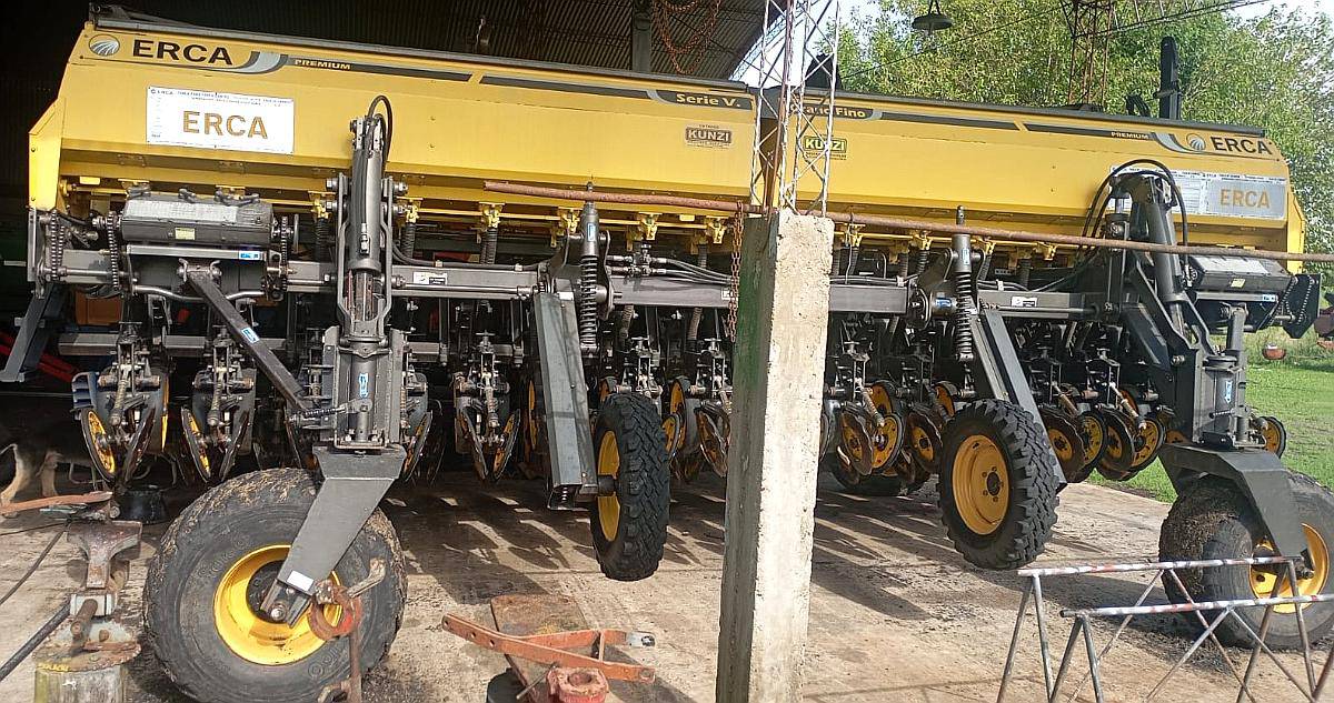 Sembradora Erca 2014 de 33 a 19 - Monitor Control Agro - Agroads