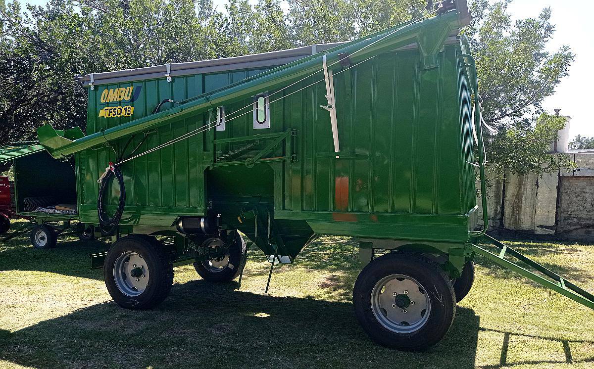 Tolva Semilla Fertilizante Ombu 13m3. Nuevo Disponible - Agroads