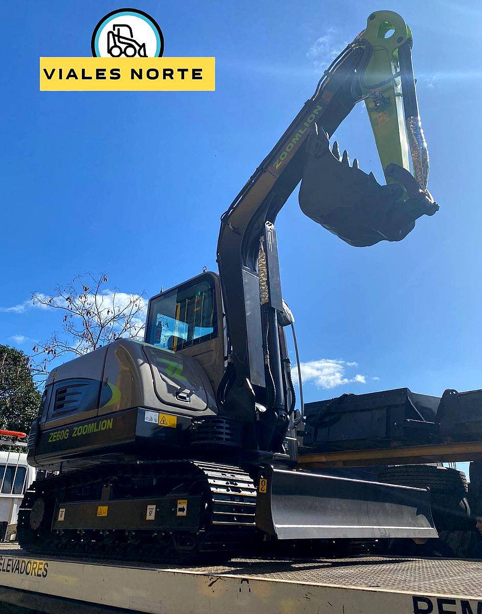 Mini Excavadora Sobre Orugas Zoomlion Ze60g de 6.000 Kg - Agroads