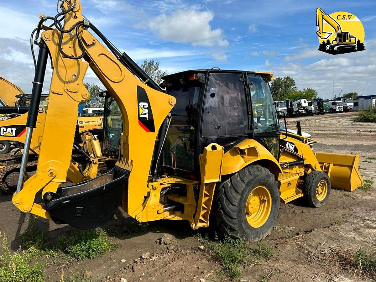 Pala y Retro Caterpillar 416e . - Año: 2007 - u$s 62.000 - Agroads