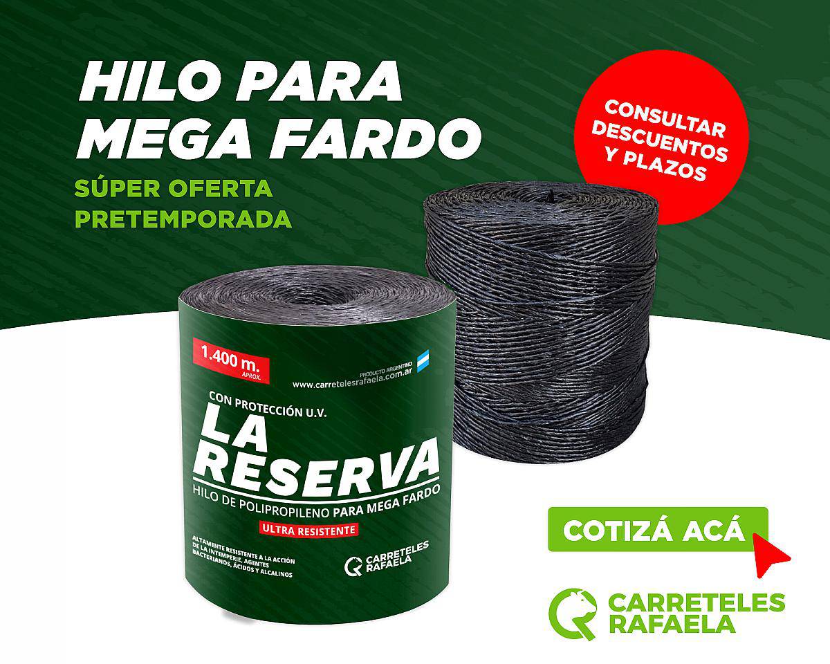 Hilo para Mega Fardo la Reserva - Agroads (cod: 875484)