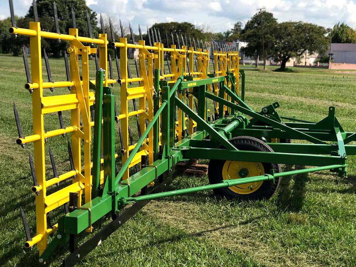 Balanzon Rastra Dientes Super Bong de 6 Cuerpos 9 Mts - Agroads