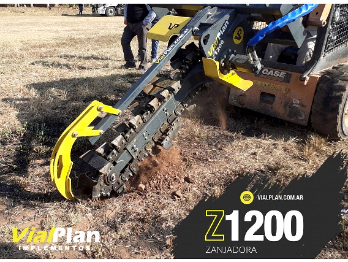 Implemento Zanjadora para Minicargadora - Año: 2021 - Agroads