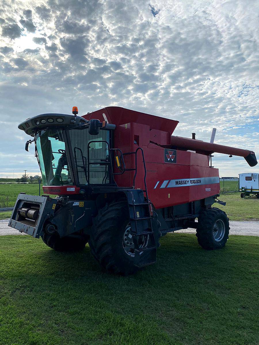 Cosechadora Massey Ferguson 9690 Impecable Draper 2020 - Agroads