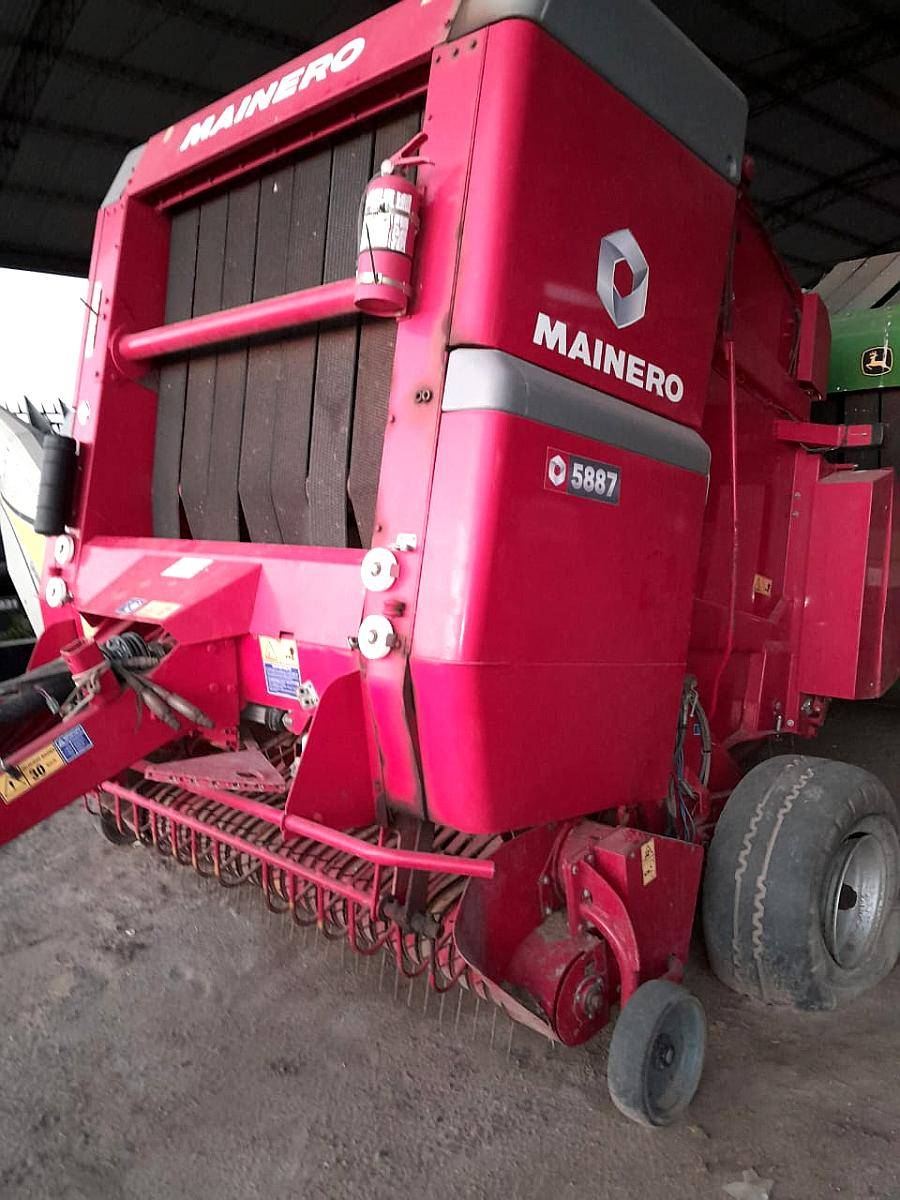 Rotoenfardadora Mainero Mod 5887 C/atador de RED - Agroads