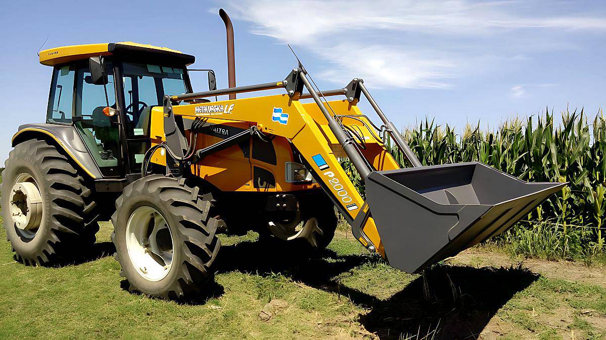 Pala Cargadora Frontal Adaptable a Tractor Metalúrgica LF - Agroads