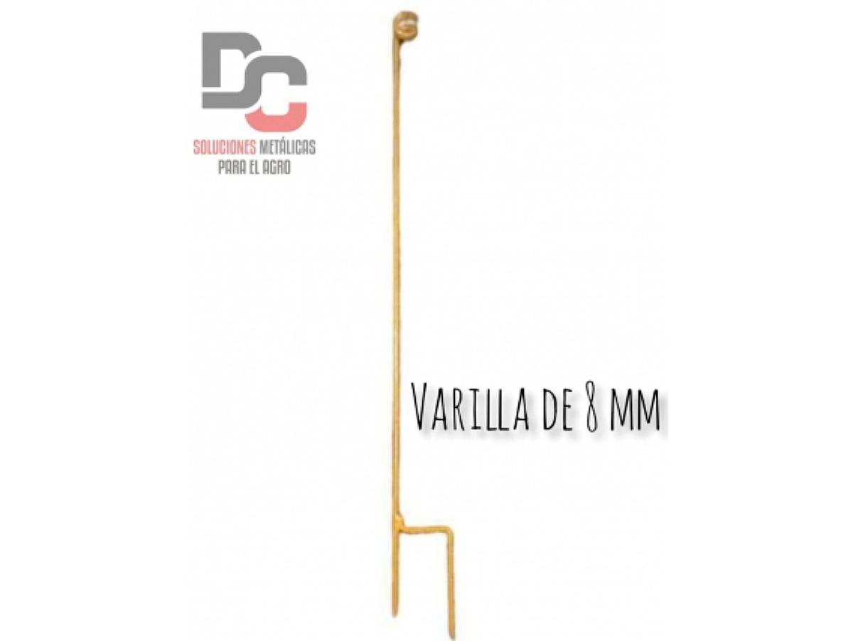 Varillla 8mm Rulo Simple - Agroads