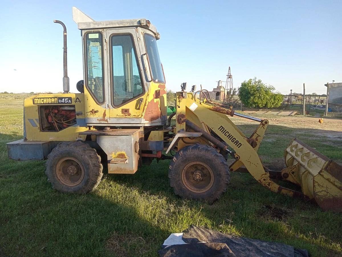 Pala Cargadora, Michigan R45a,: año 2010, Motor Perkins 4 - Agroads