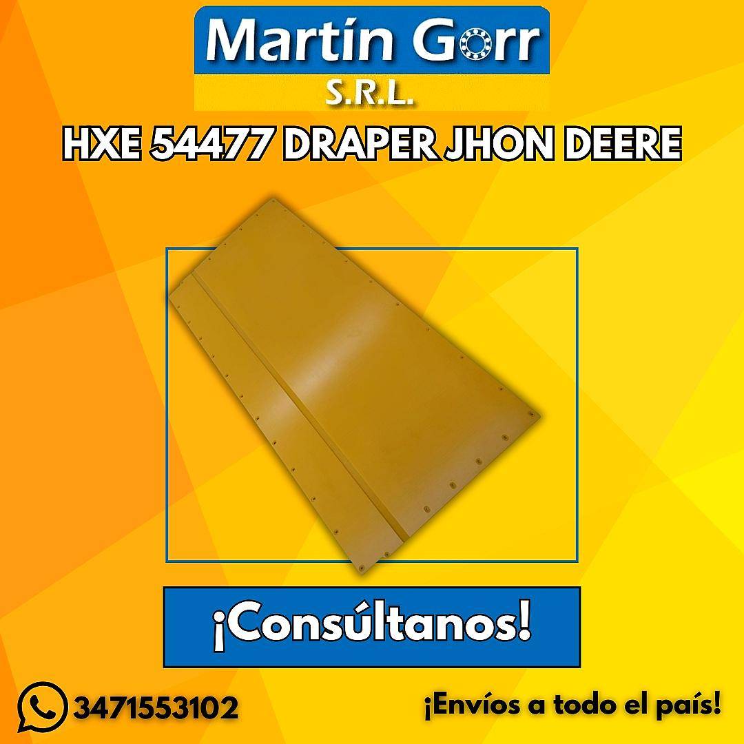 Patines Uhmw para Cosechadoras John Deere - Agroads