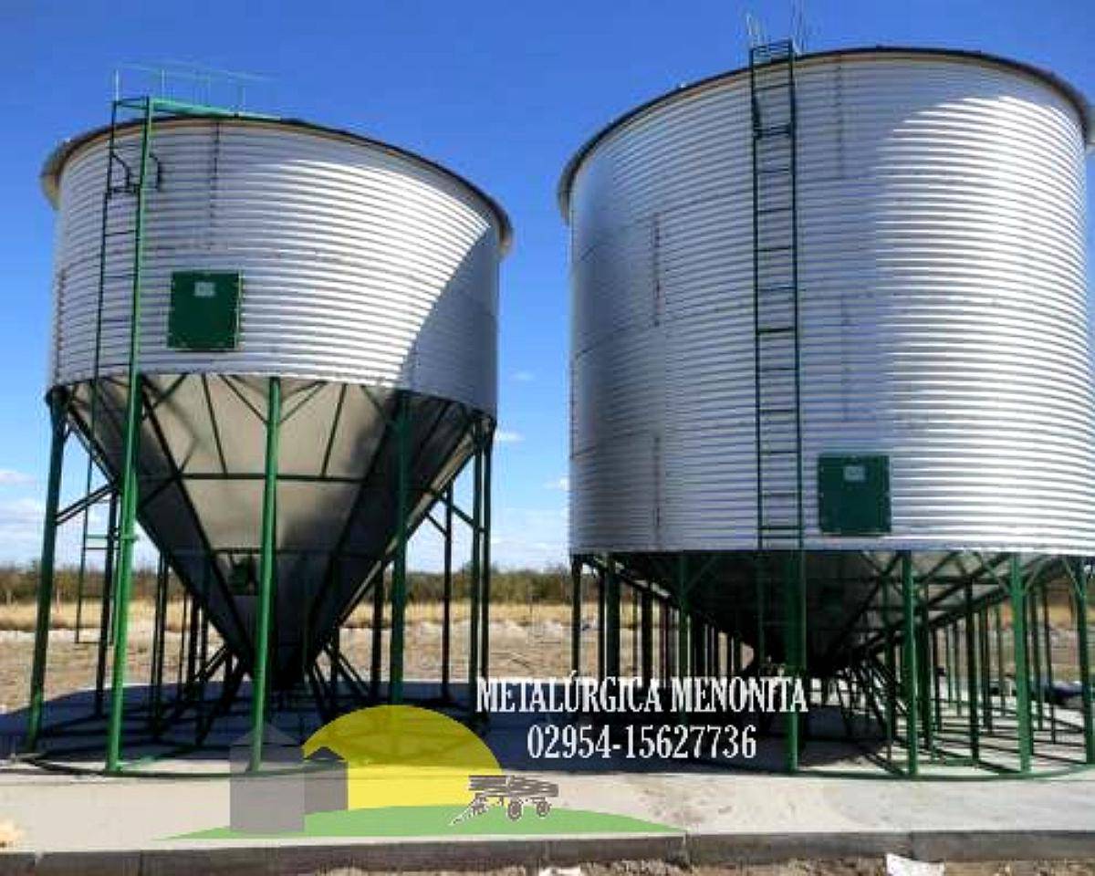 Silos Aéreos Cono Especial Fertilizante Alimento Balanceado - Agroads