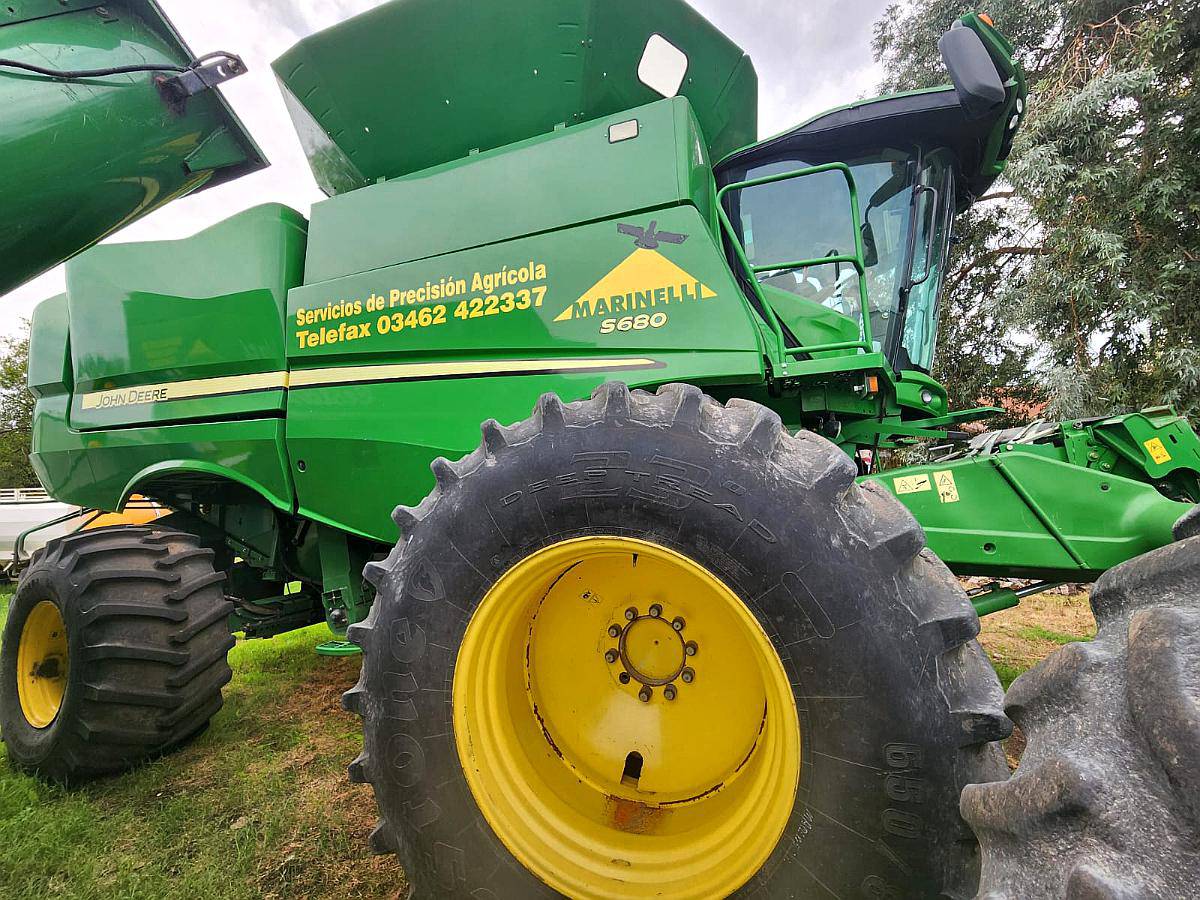 Jd S680 muy Buena PRO Drive 40 Pies Draper JD NO Canje - Agroads